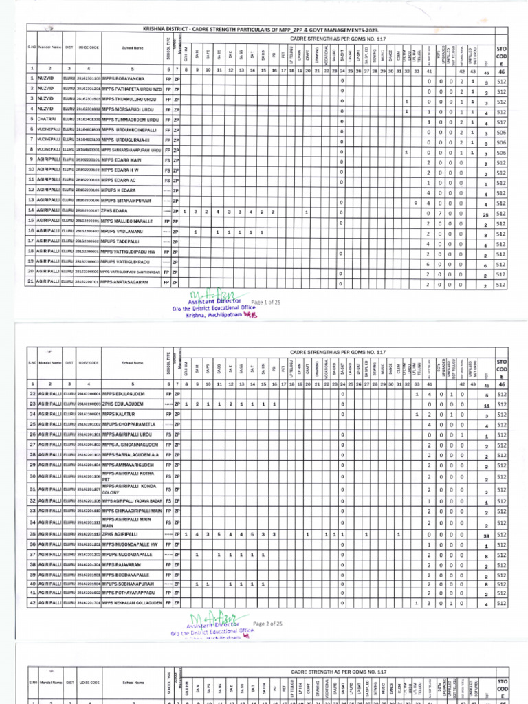 Cadre Strength Eluru | PDF