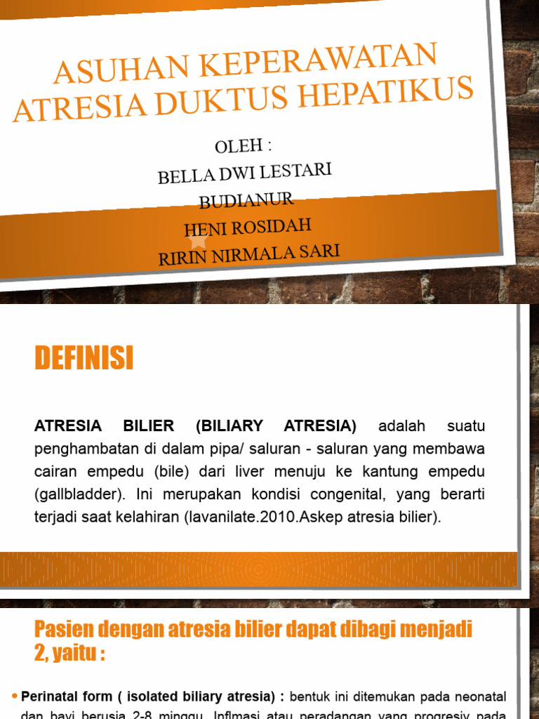 Askep Atresia Duktus Hepatikus | PDF