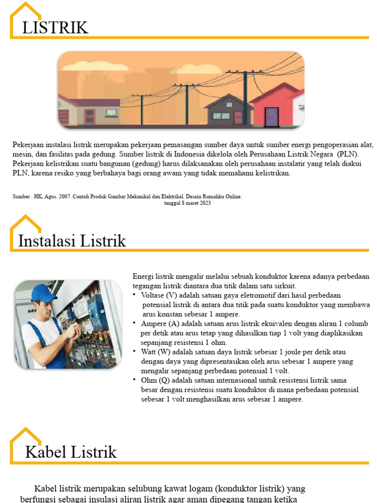 UTILITAS Listrik | PDF