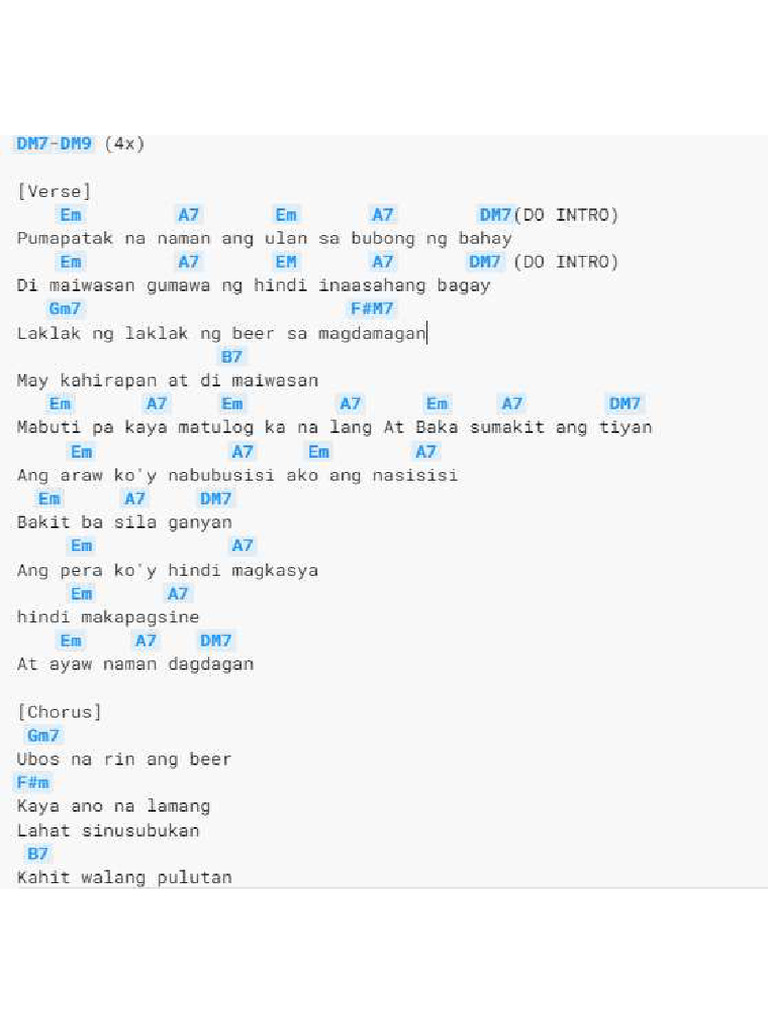 PUMAPATAK ANG ULAN | PDF