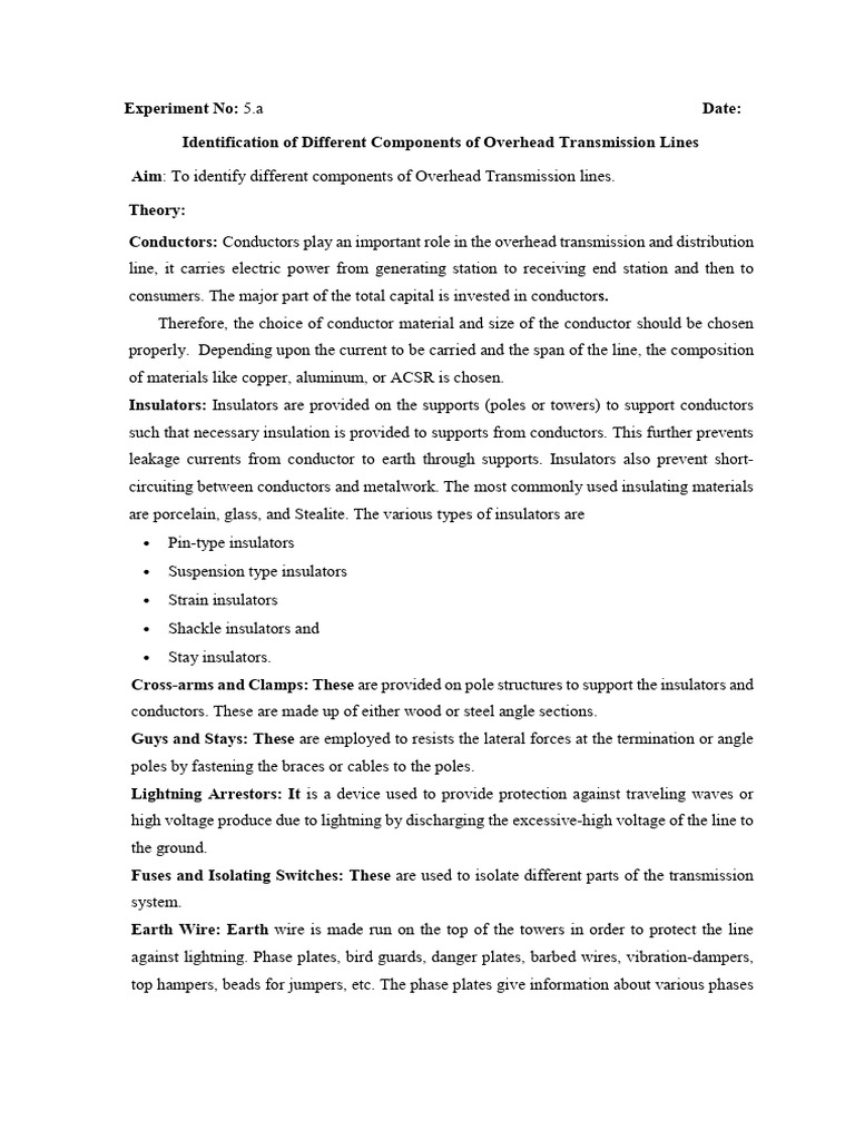 TD Journal | Download Free PDF | Insulator (Electricity) | Electrical ...