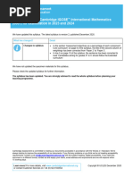 Global Perspective 2025 2027 Syllabus Update | PDF