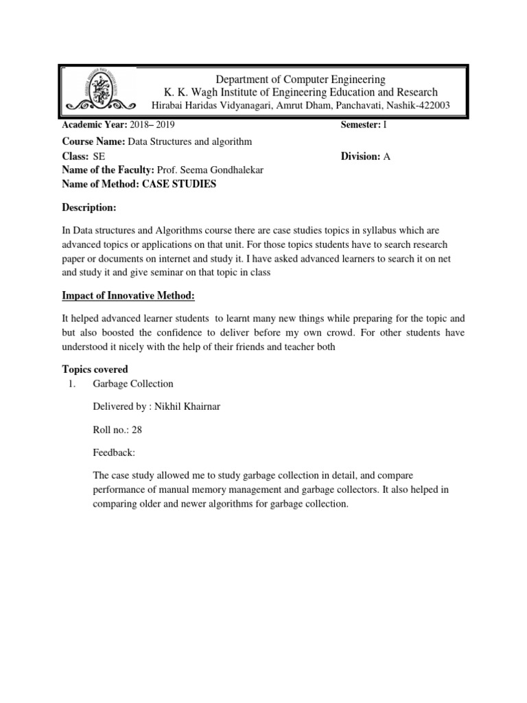 Case Study | PDF | Data | Databases