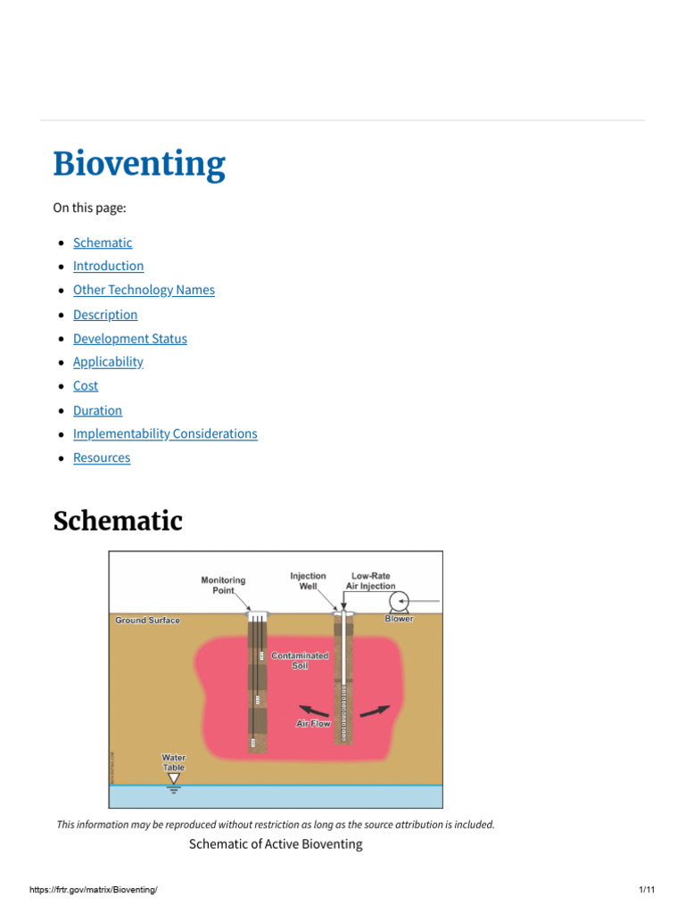 Bio Venting | PDF | Environmental Remediation | Nature