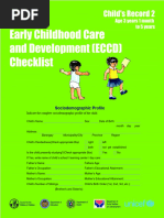 Eccd Checklist | PDF | Finger | Sibling