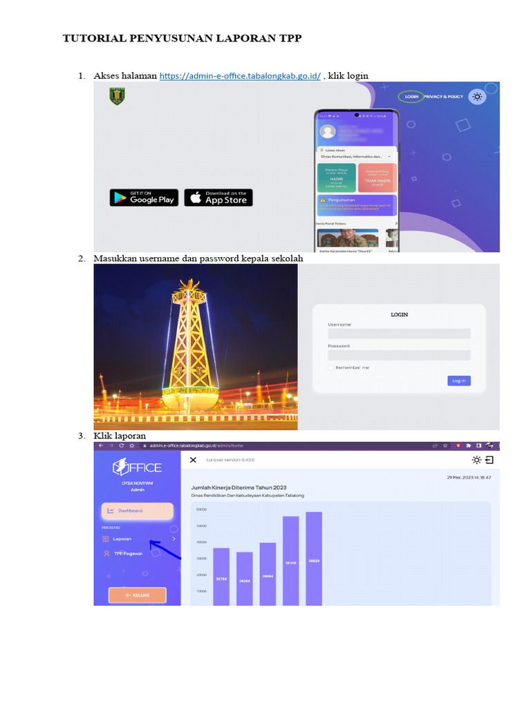 Tutorial Laporan TPP | PDF