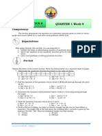 Variation Grade 9 | PDF | Mathematical Concepts | Equations