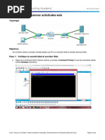 Como Configurar Un Servidor Web en Packet Tracer | PDF