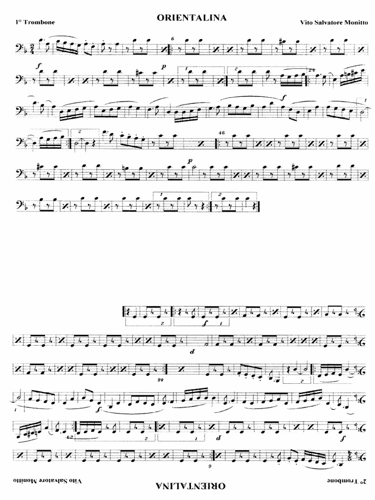 Orientalina Di Vito Salvatore Monitto (Trascinato) | PDF
