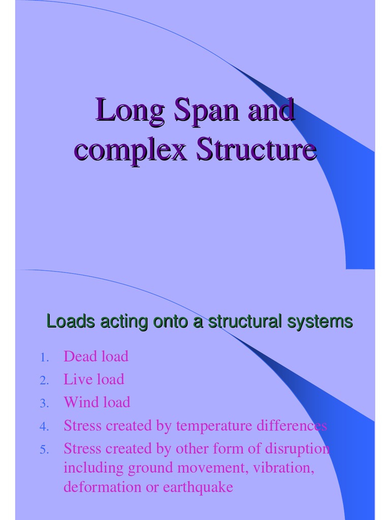 Long Span | PDF | Framing (Construction) | Truss
