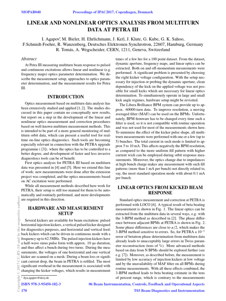 Linear and Non Linear Optics | PDF | Physics | Metrology