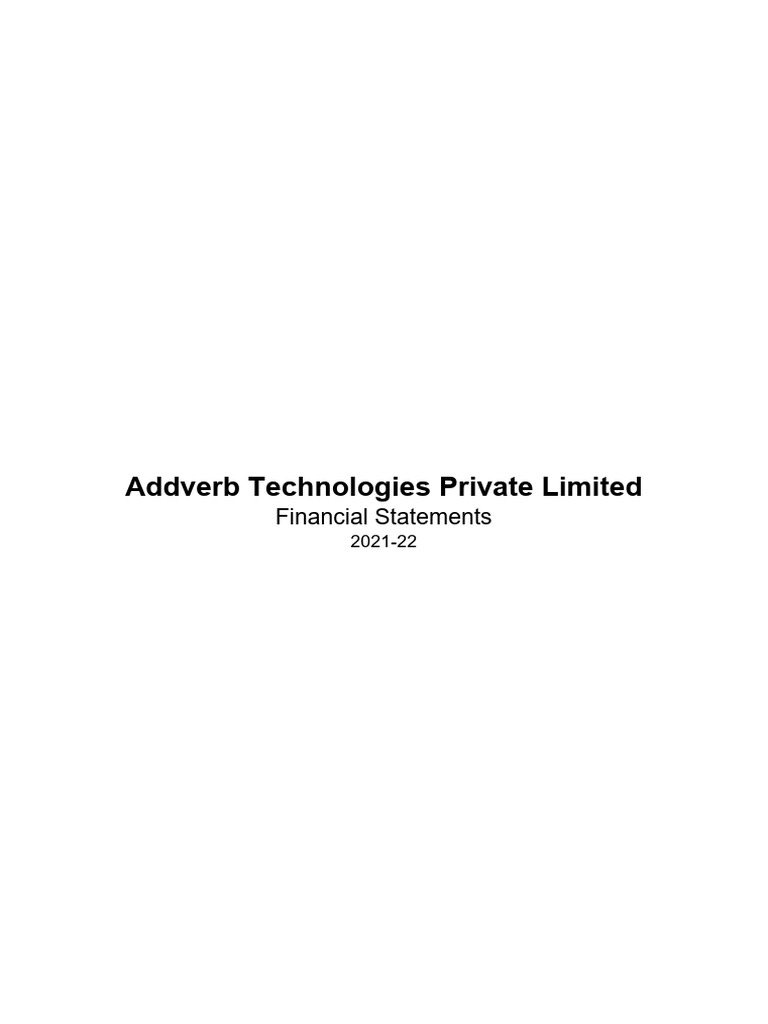 Addverb Technologies Private Limited | Download Free PDF | Internal ... Addverb Technologies Private Limited | Download Free PDF | Internal ...