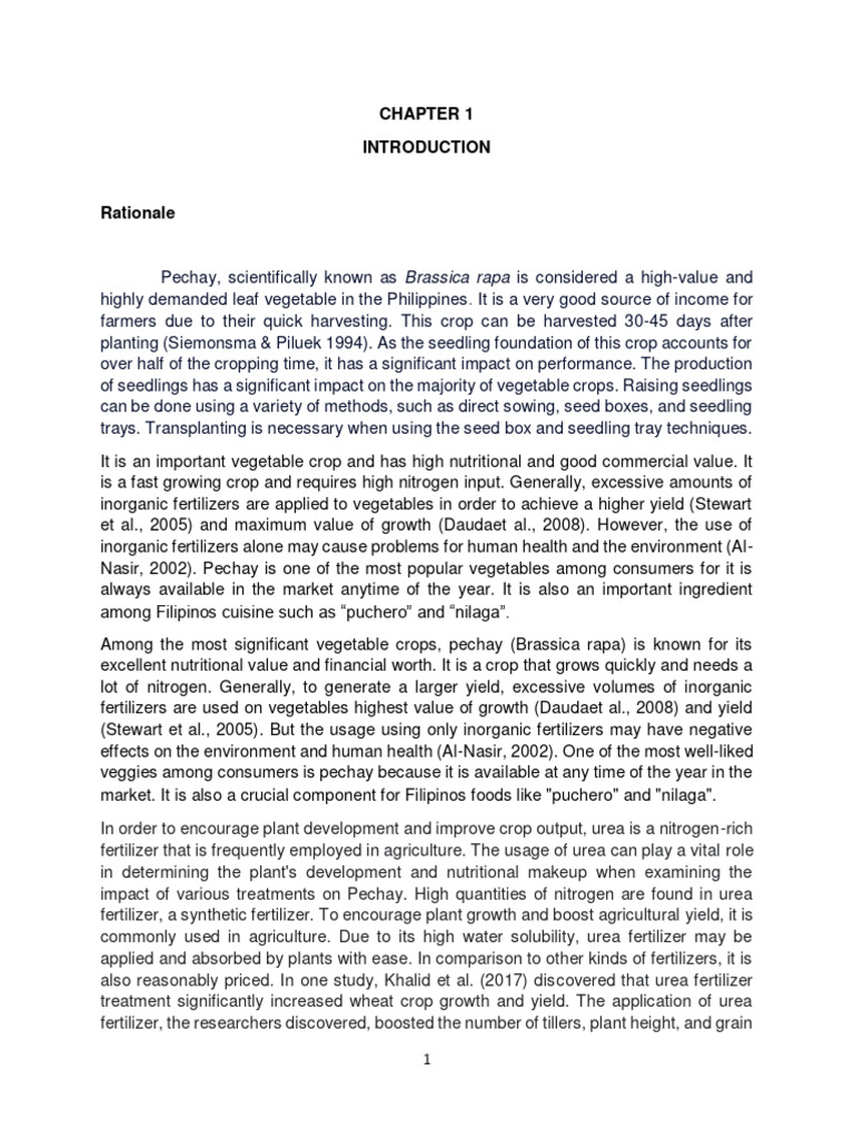 Final Chapter 1 5 Pechyyyyy | PDF | Fertilizer | Manure