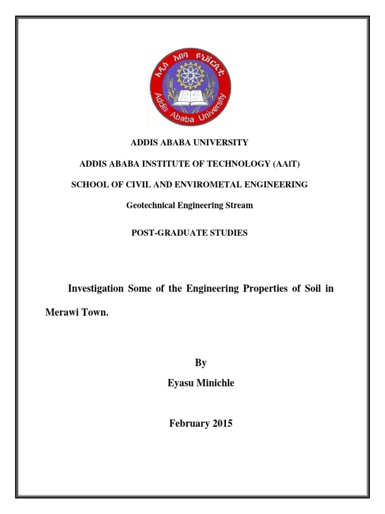 Eyasu Minichle | PDF | Minerals | Clay