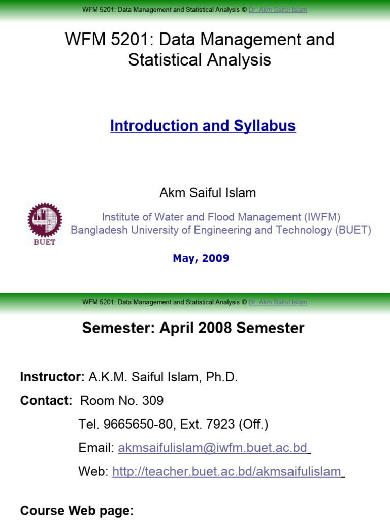 Intro | PDF | Statistics | Data Analysis Intro | PDF | Statistics | Data Analysis