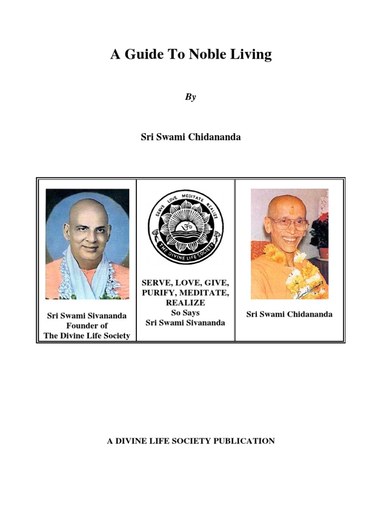 A Guide To Noble Living | PDF