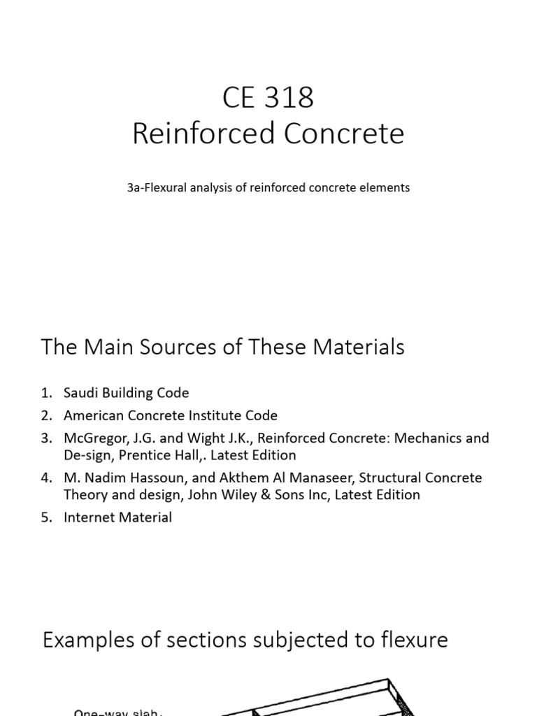 3a-Flexural Analysis of Reinforced Concrete Elementss | PDF