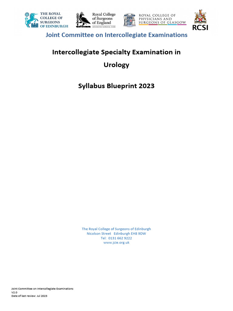 URO Final 2023 | PDF | Urology | Urinary Incontinence