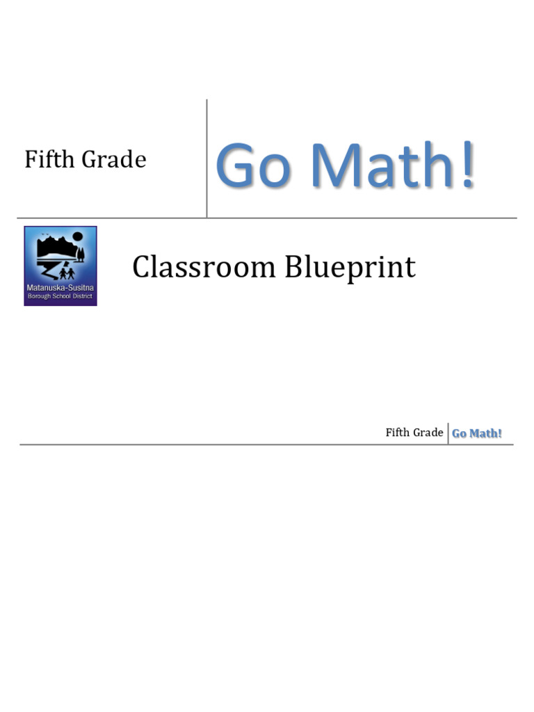 Math ES 05 Blueprint | PDF | Multiplication | Mathematics