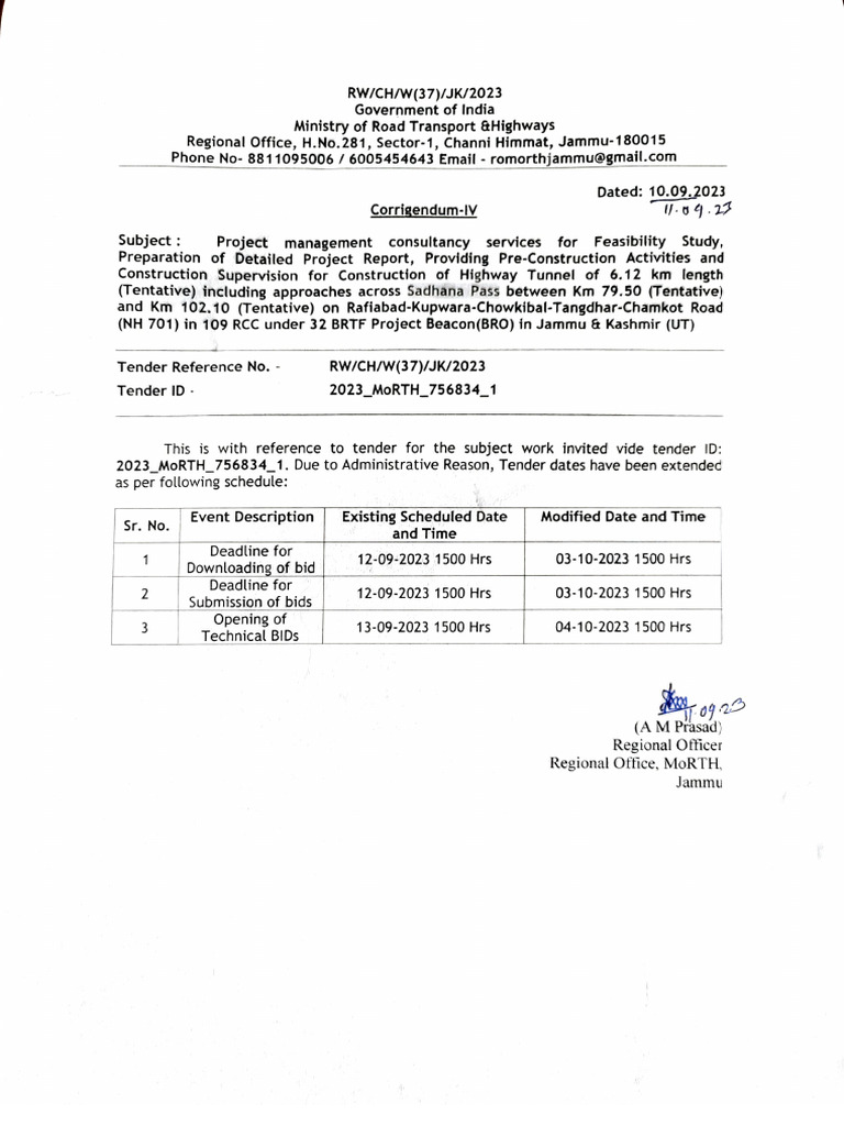 Corrigendum IV | PDF