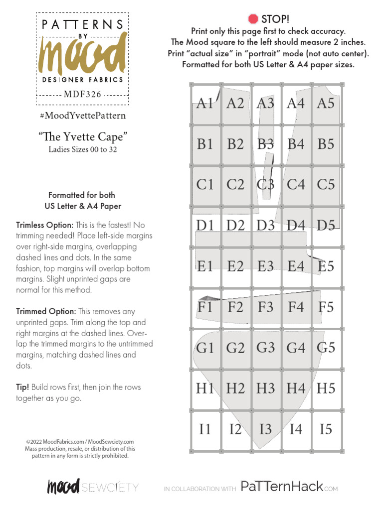 MDF326 Yvette Letter A4 Tiled | PDF | Stationery