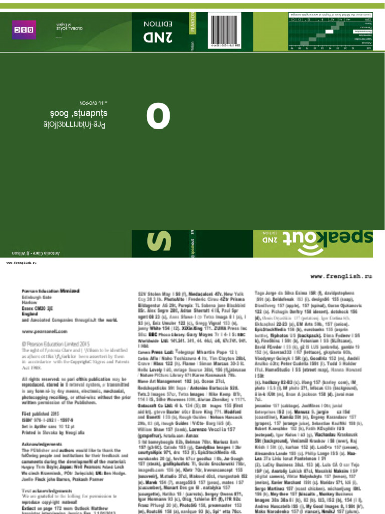 Speakout 2ed Pre Intermediate SB 2015 | PDF