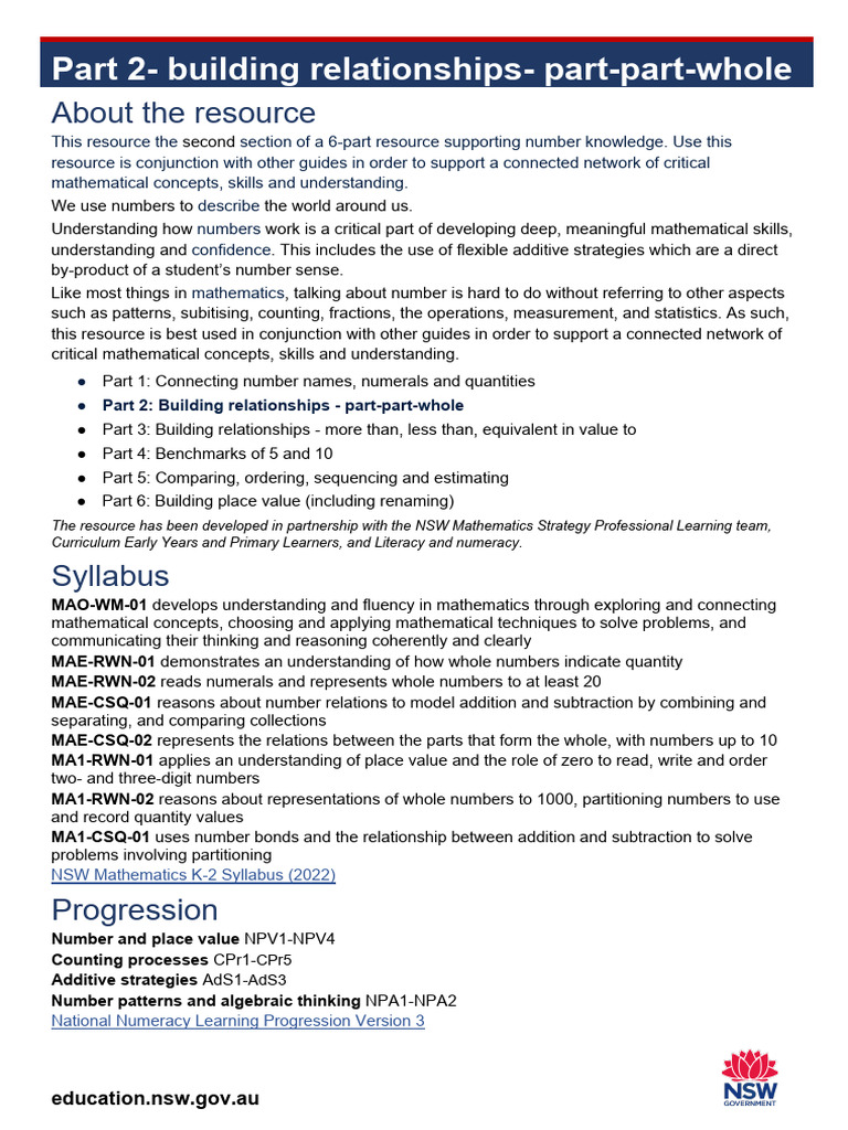 Number Knowledge Part 2 | PDF | Thought | Mathematics