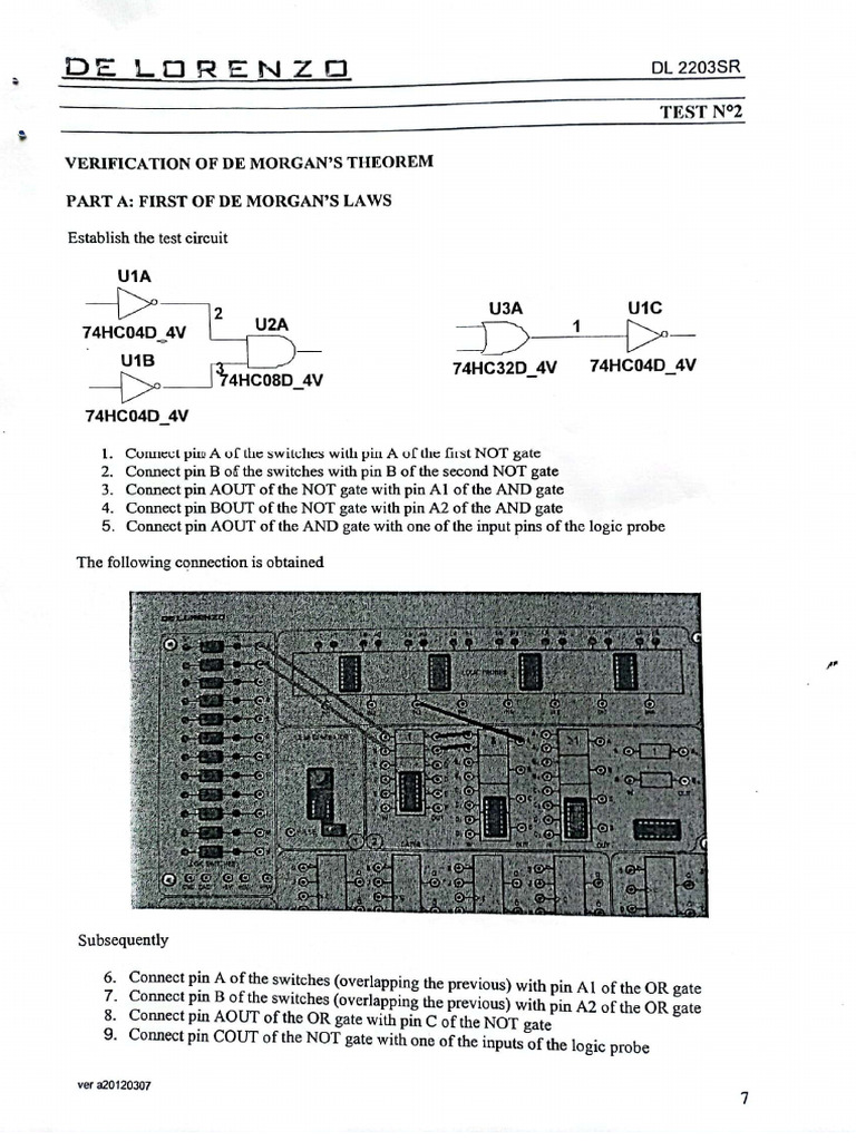 DLD Lab Manual | PDF
