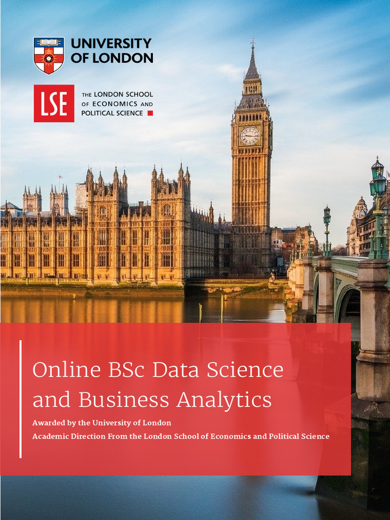 BSC Data Scienceand Business Analytics Prospectus | PDF | Statistics ...
