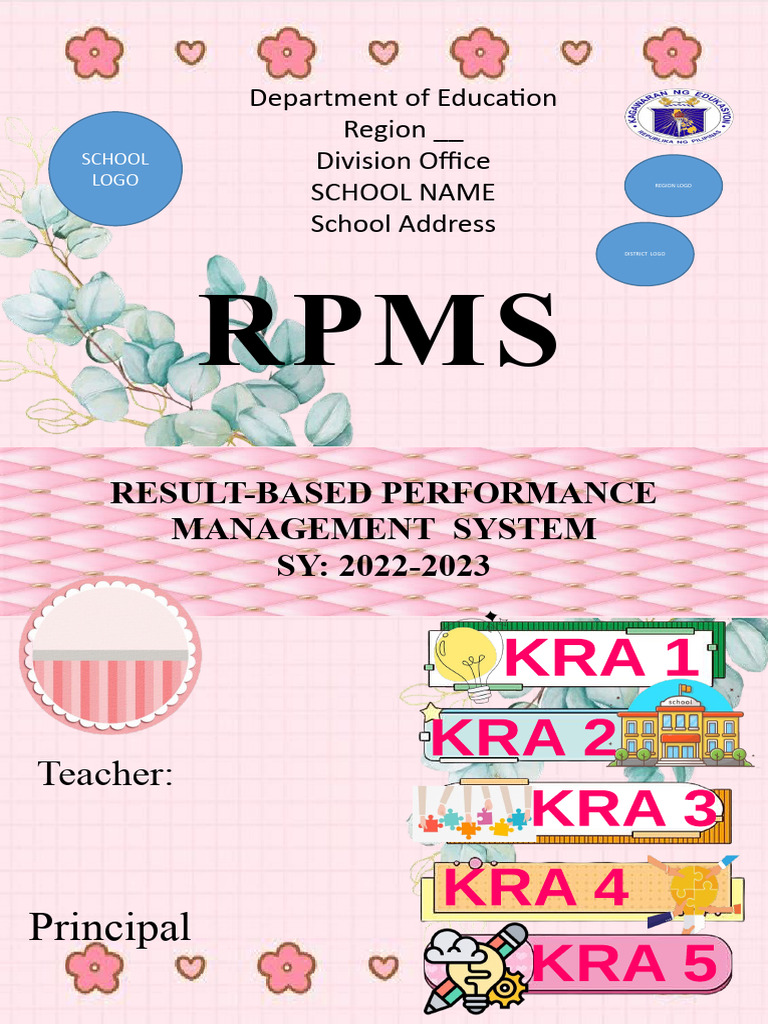 RPMS Pink 2023 | PDF