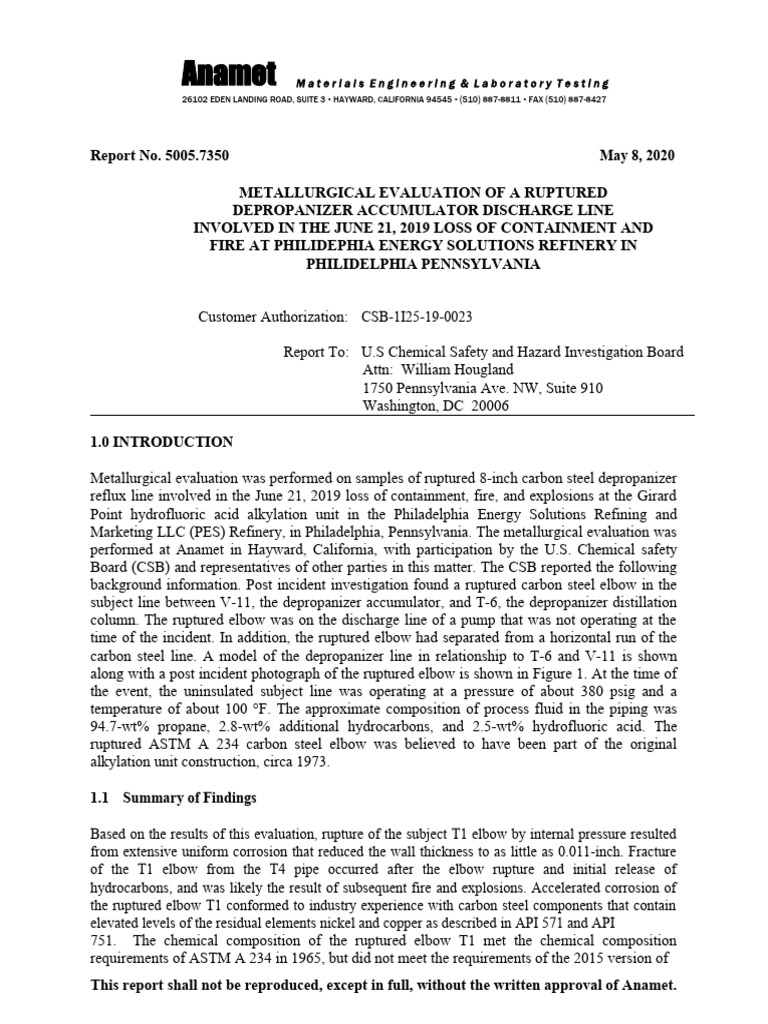 Appendix C - Anamet Metallurgical Report PES | PDF