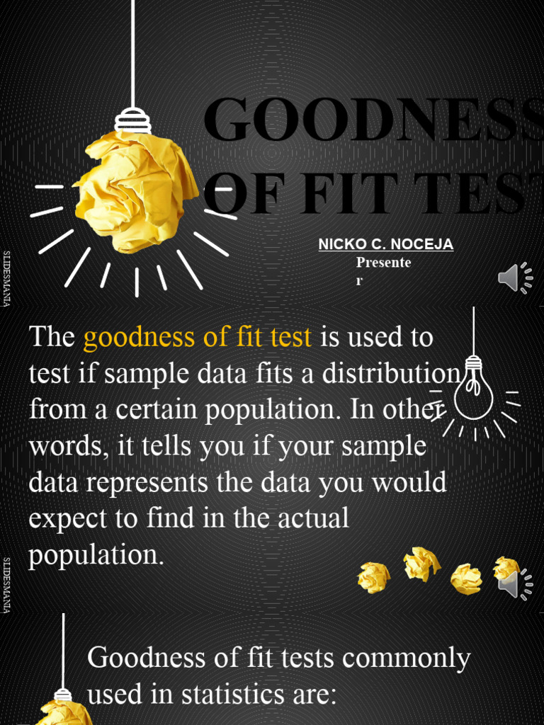 Goodness of Fit Test | PDF | Goodness Of Fit | Chi Squared Test