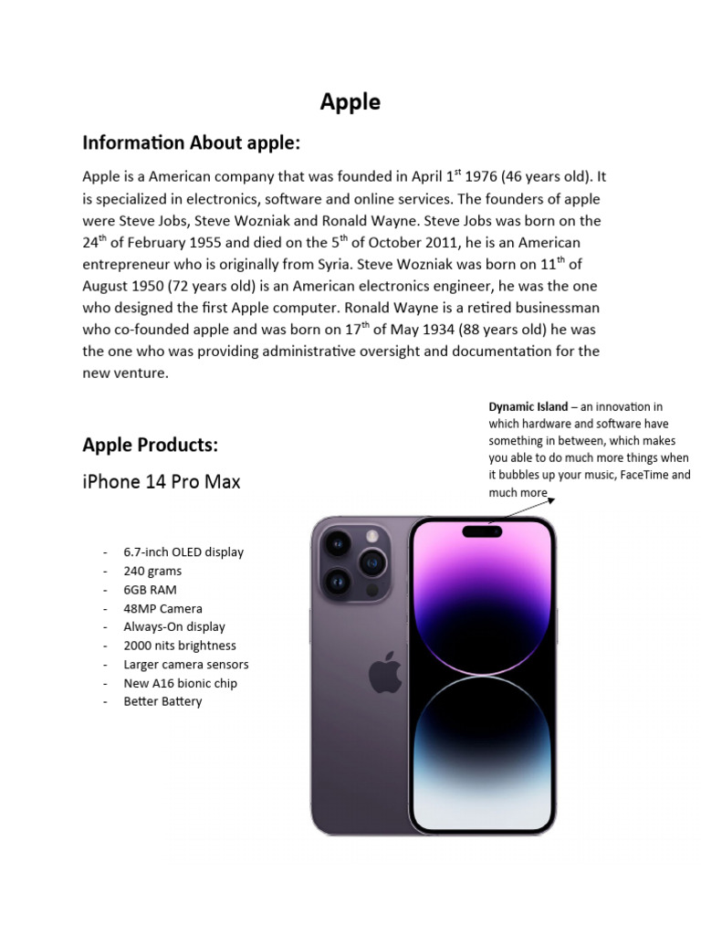 Apple | PDF