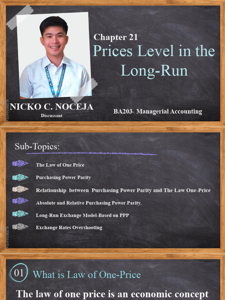Nicko C. Noceja Chapter 21-Prices Level in The Long Run | PDF ...