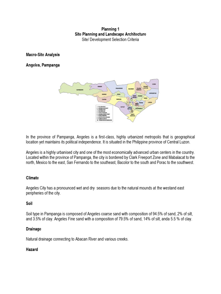 Site Selection Justification - Planning 1 - Jacob | PDF