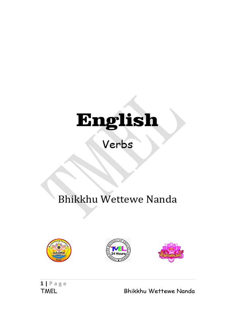 English Verb Book | PDF