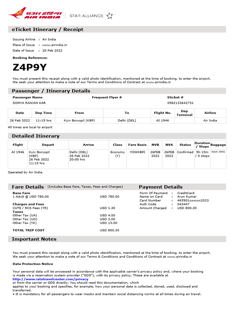 E Ticket | PDF | Transport | Aviation