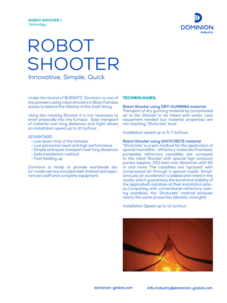 DIT Robot Shooter | PDF | Refractory | Chemistry