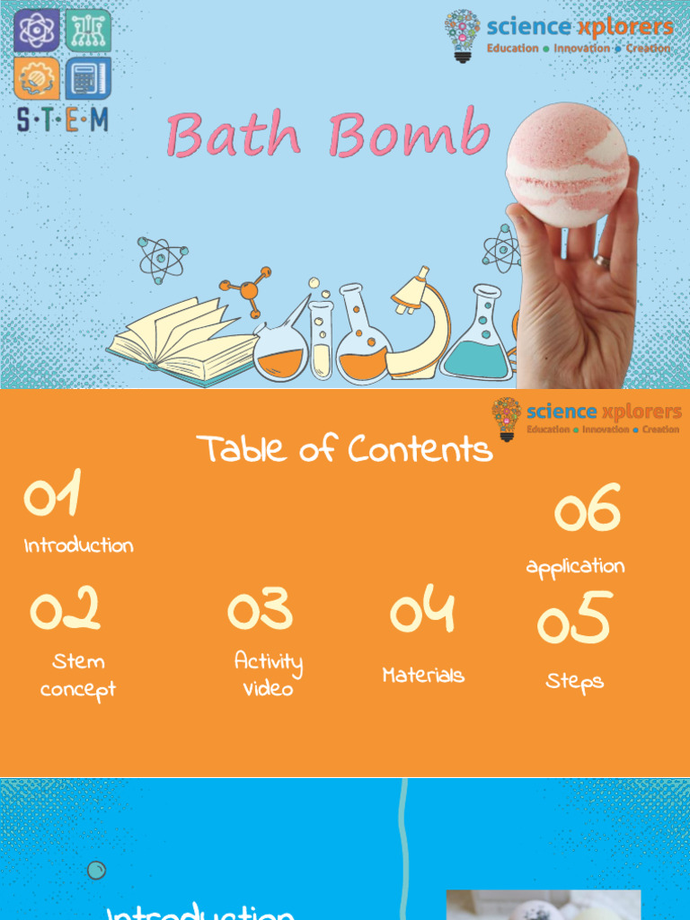 Bath Bomb | PDF | Sodium Bicarbonate | Acid