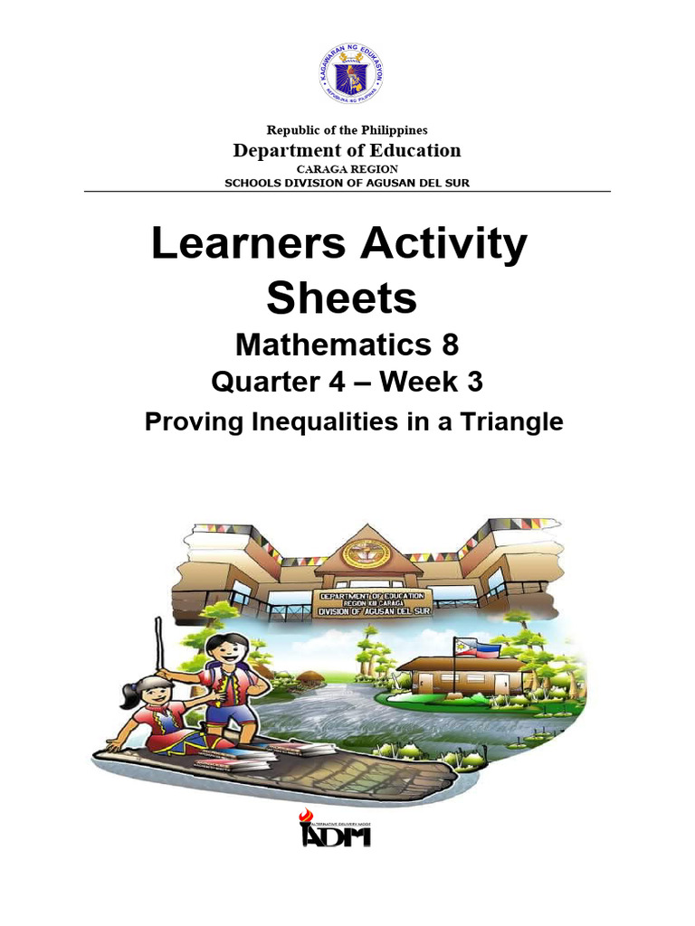 Math8 LAS Q4 W3 | PDF | Triangle | Theorem
