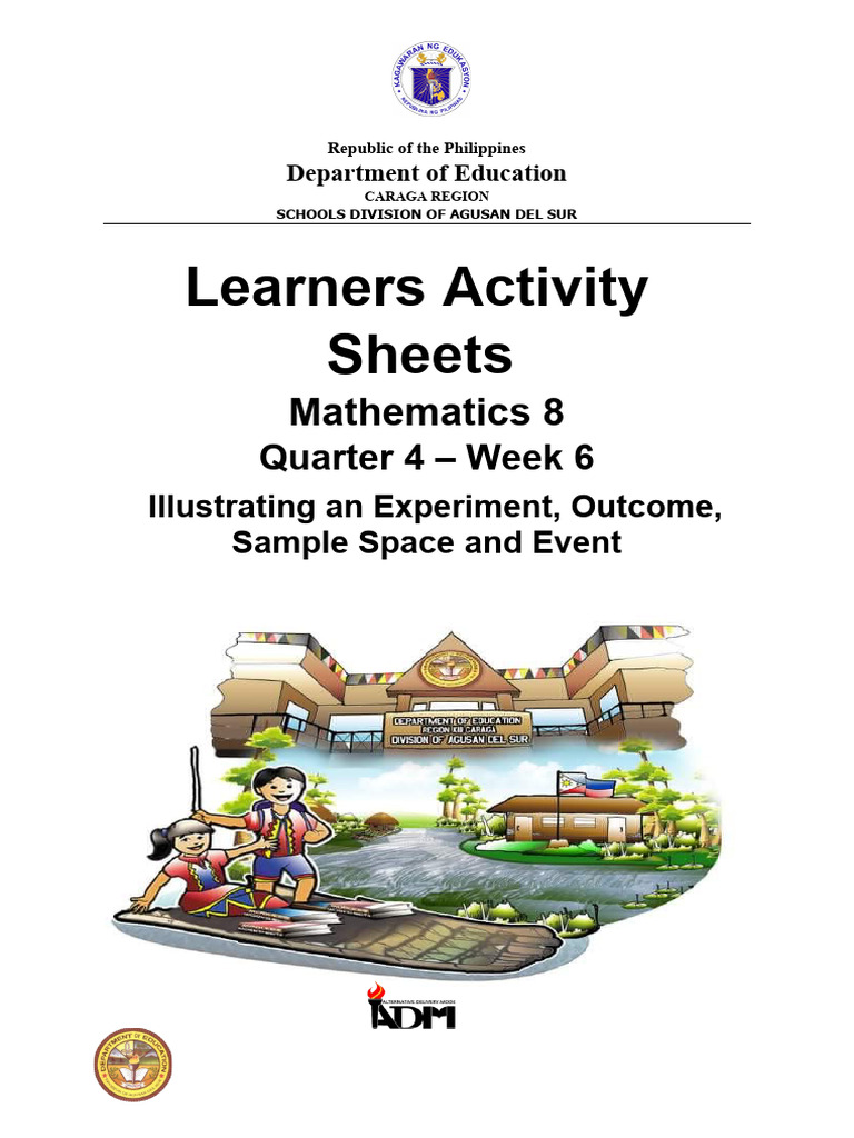 Math8 LAS Q4 W6 | PDF | Probability | Drink