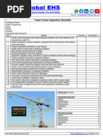 Chain Block Inspection Checklist Form | PDF