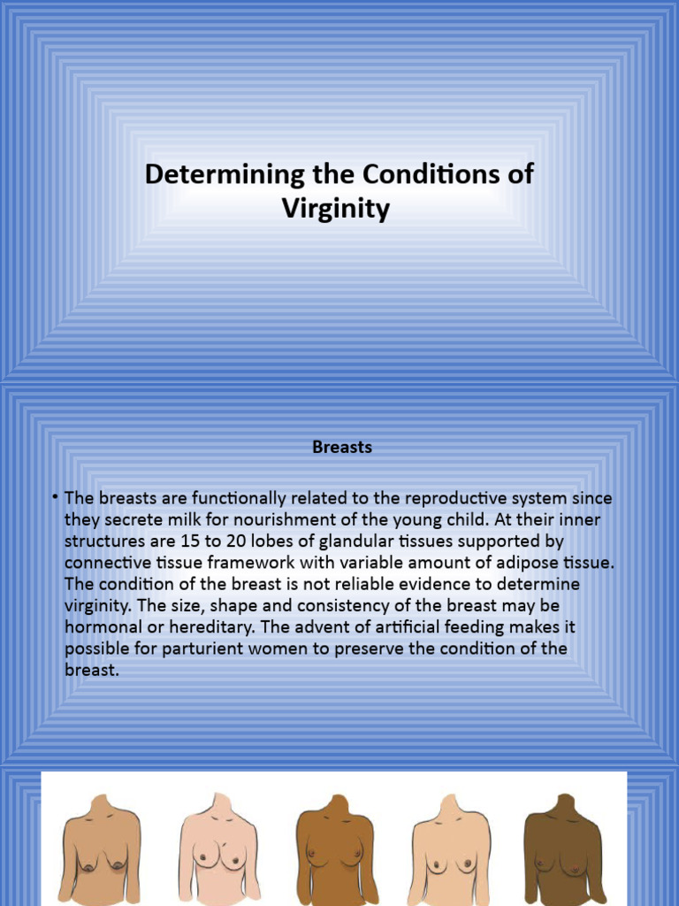 Determining The Conditions of Virginity | PDF | Labia | Vagina