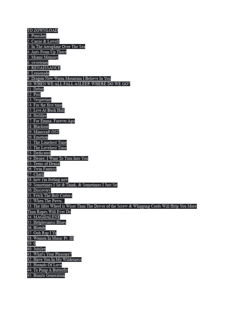 Beautiful Albums | PDF | Art