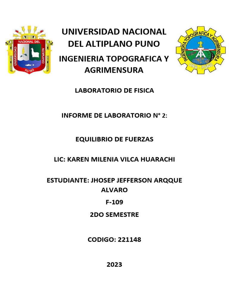 Laboratorio Fisica zz77 | Descargar gratis PDF | Vector Euclidiano | Fuerza