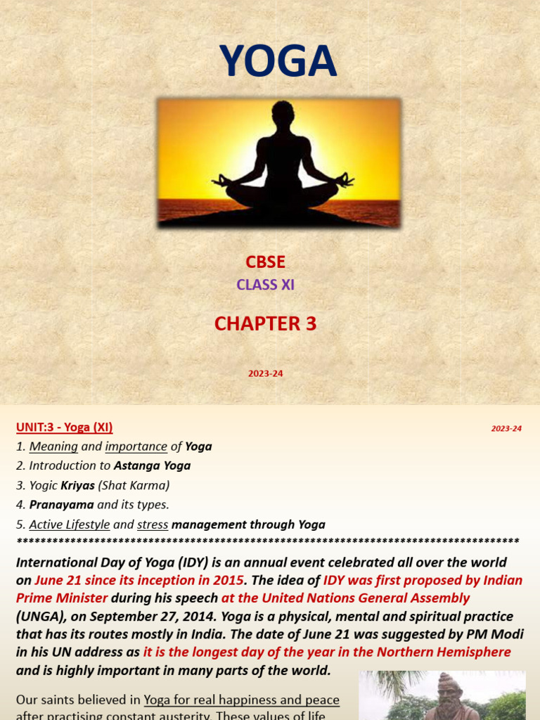 3 Yoga Xi | PDF | Yoga | Asana