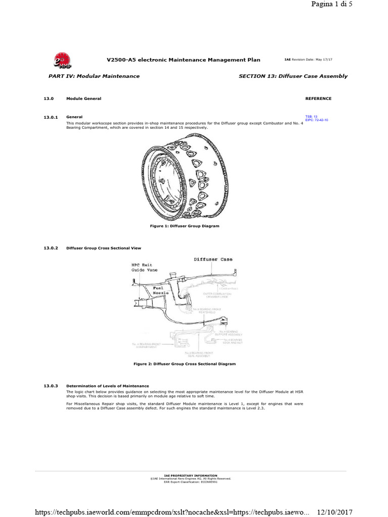 SECTION 13 - Diffuser Case Assembly | PDF