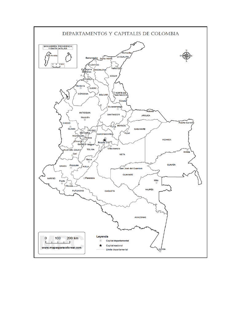 Mapa Colombia | PDF