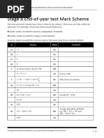 Unit 7 End-Of-Unit Test Answers | PDF