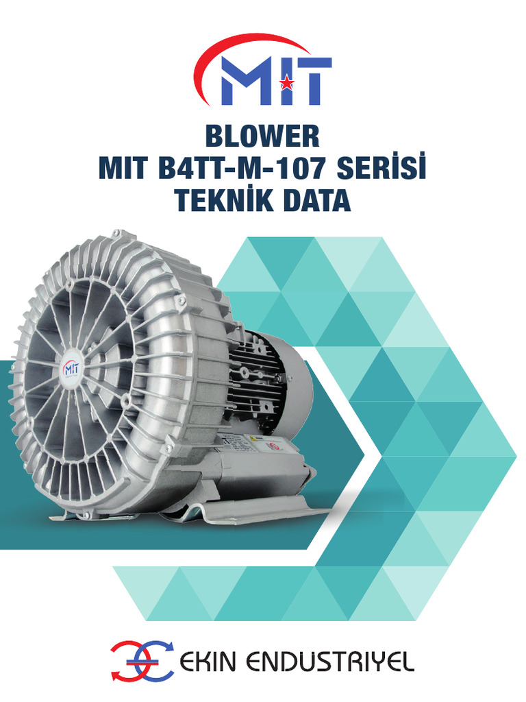 Mit Blower b4tt-M-107 Teknik Data TR | PDF